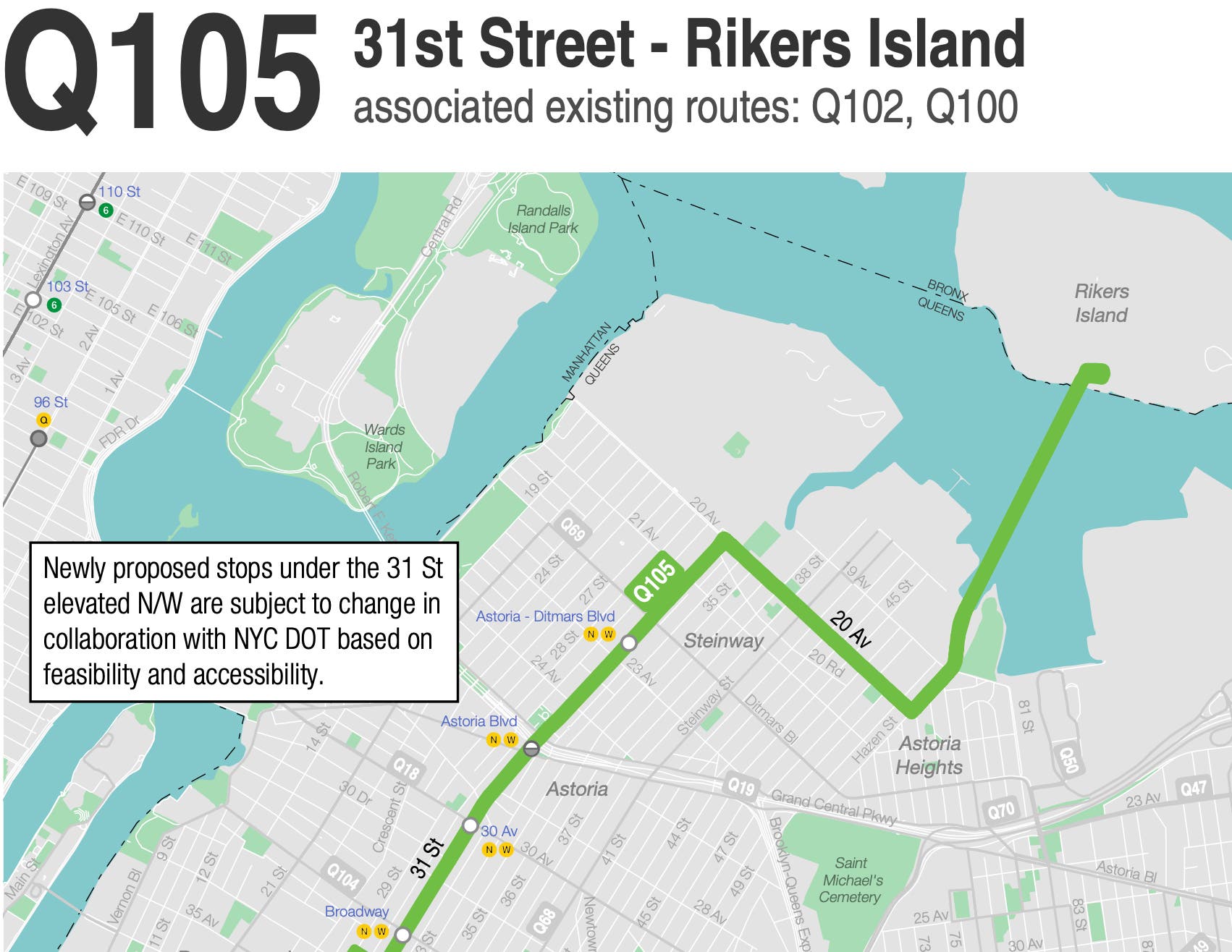 New Routes Faster Buses Coming To Astoria LIC Under MTA Plan